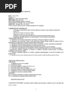 PLANIFICARE CLASA A 7-A Romana | PDF