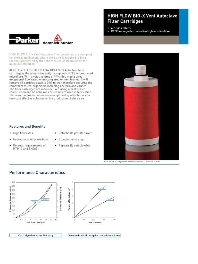 DH GF HF Bio-X Vent Autoclave | PDF | Sterilization (Microbiology ...