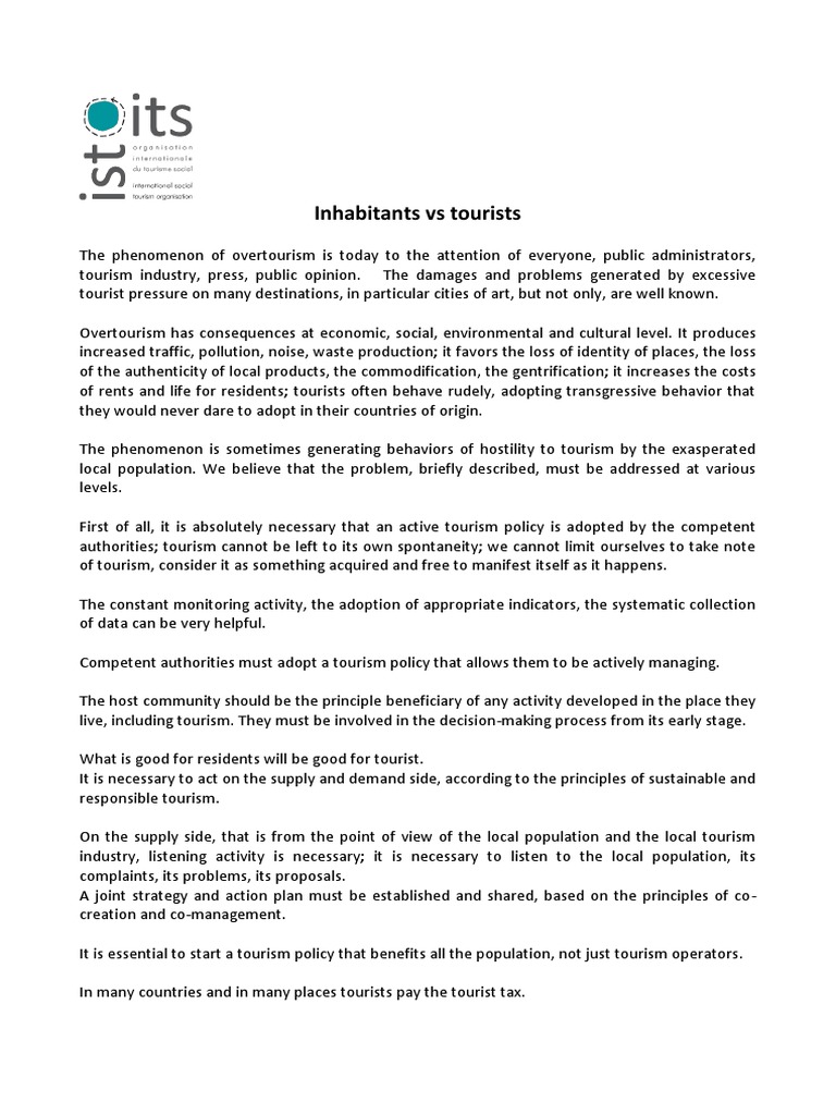 Addressing Overtourism Challenges | PDF | Tourism | Economies