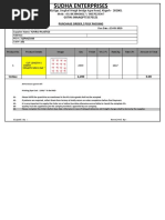 Delivery Sheet | PDF