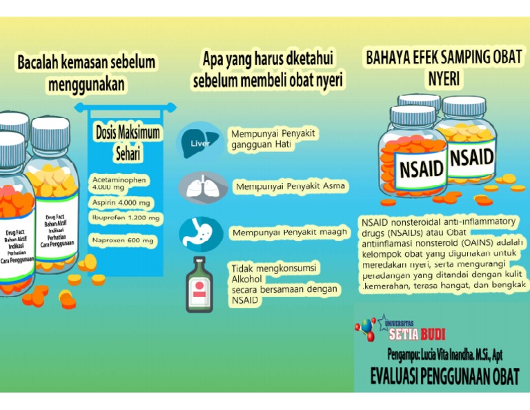 Leaflet Evaluasi Penggunaan Obat Nsaid | PDF