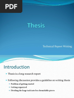 Chapterization | PDF | Methodology | Thesis