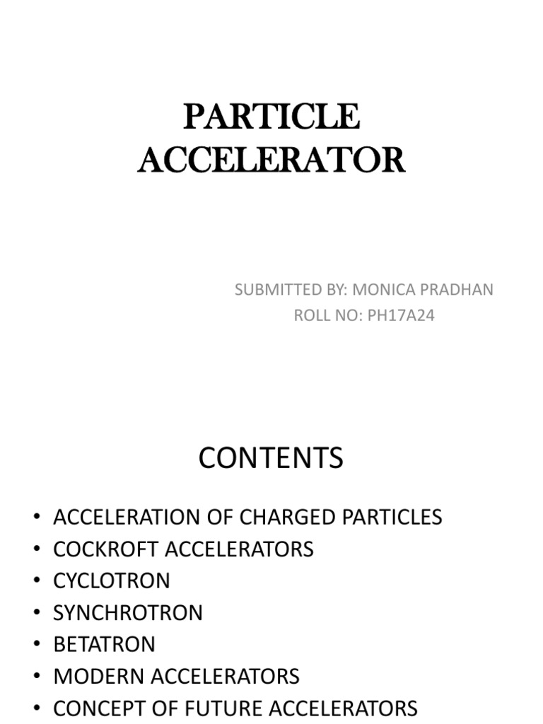 Particle Accelerator Tor | PDF | Particle Accelerator | Electron