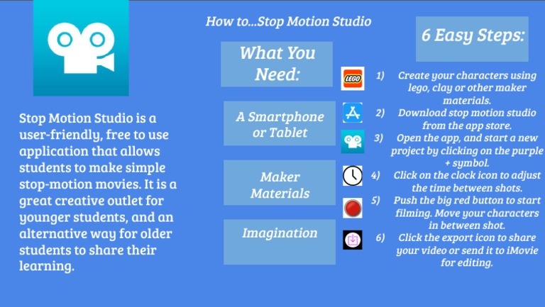 Stop Motion Studio Cheat Sheet | PDF | Mobile Computers | Information ...
