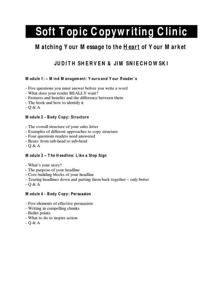 STC Clinic Schedule | PDF