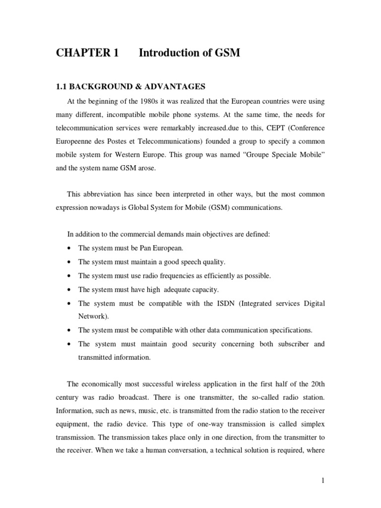GSM Control Channels | PDF | Analog To Digital Converter | Channel ...
