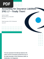 Insurance Accounting Entries and Type | PDF | Reinsurance | Debits And Credits