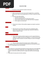 Ruler Drop Test | PDF | Validity (Statistics)