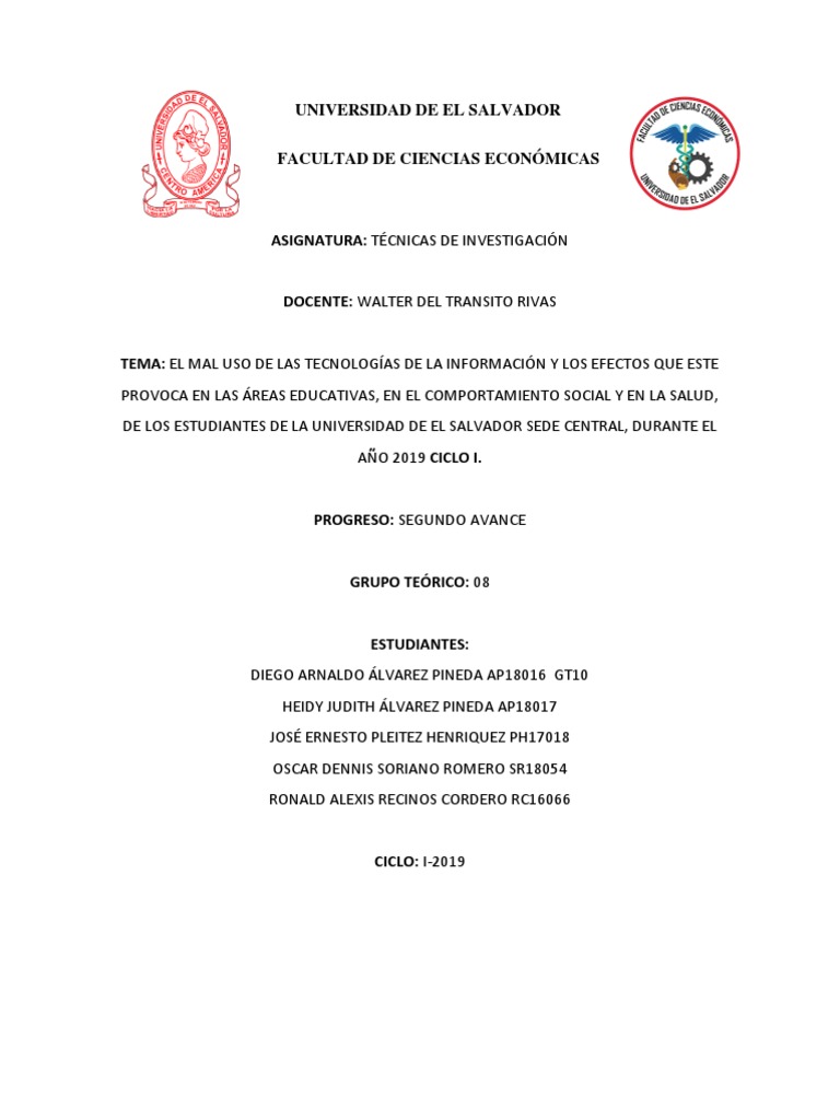 Operacionalización de Variables | PDF | Comportamiento | Tecnología de información y comunicaciones