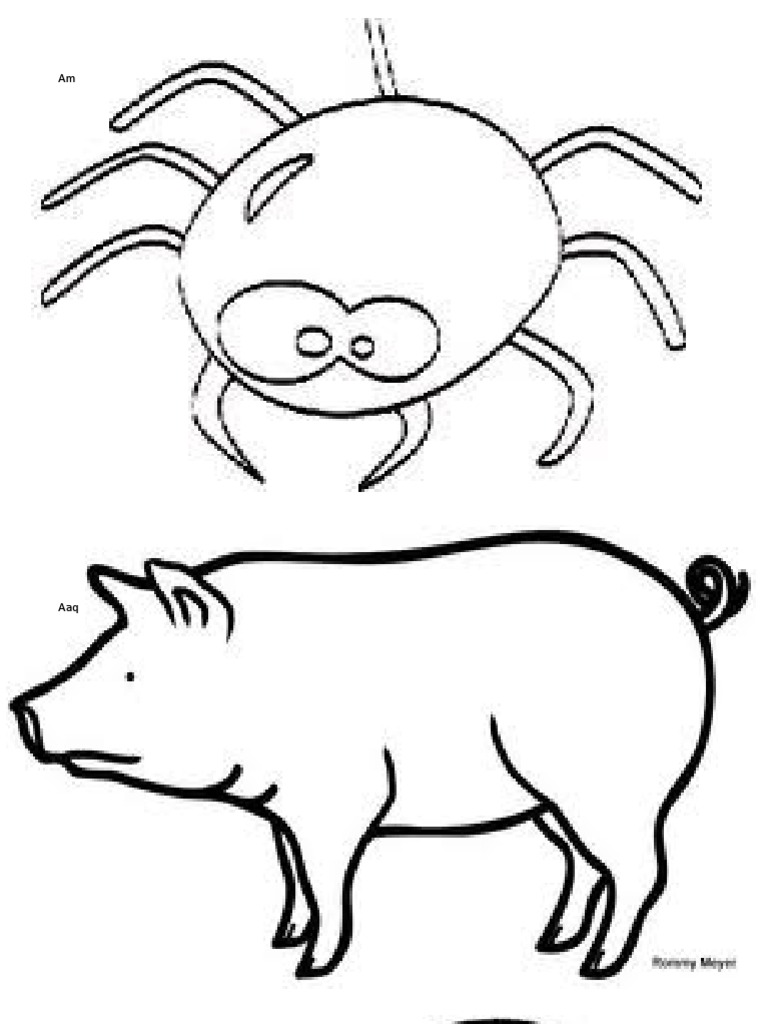 Alfabeto Qeqchi Imagenes para Colorear | PDF