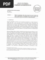 Ched Memo No. 20 Series of 2013 | PDF | Science, Technology ...