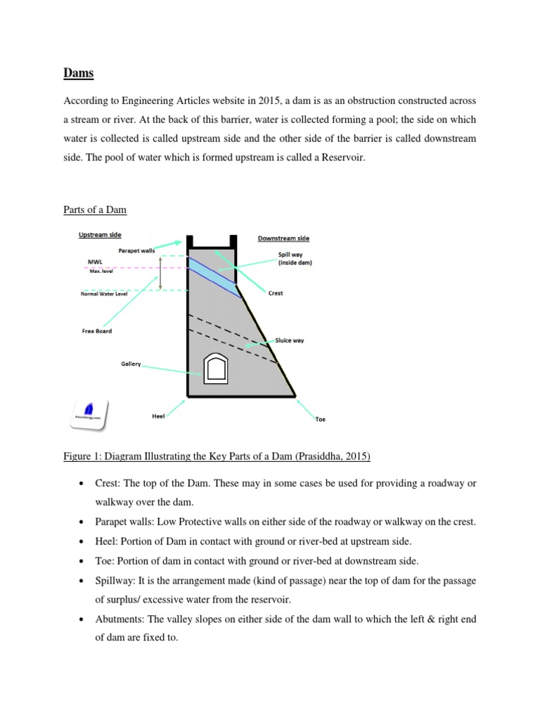 Dams and Sluice | PDF | Dam | Flood
