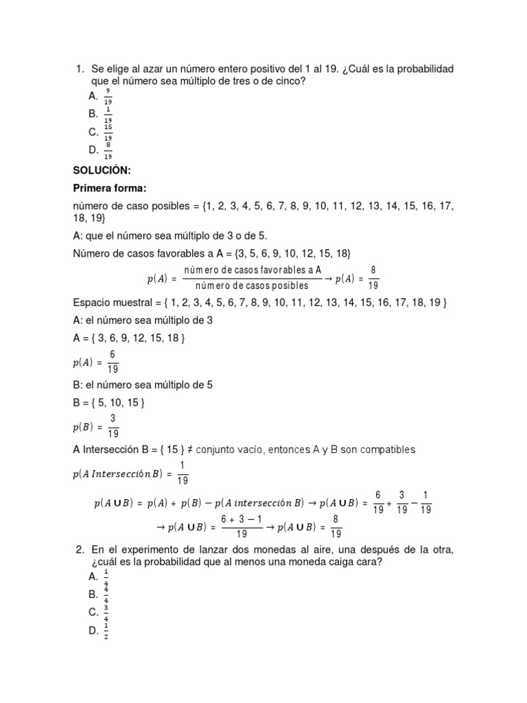 Prueba Avance Matematica 2 2 | PDF | Probabilidad | Línea (geometría)
