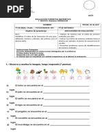 2° Matemática - Guía 50 - Posición de Los Objetos y Personas. (18 ...