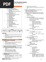 Psych - H&P Template | PDF | Cognition | Abnormal Psychology