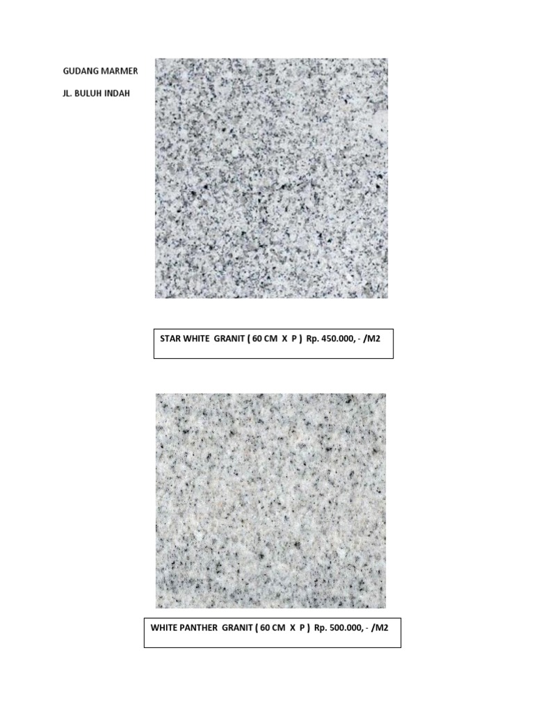 Harga Granite | PDF