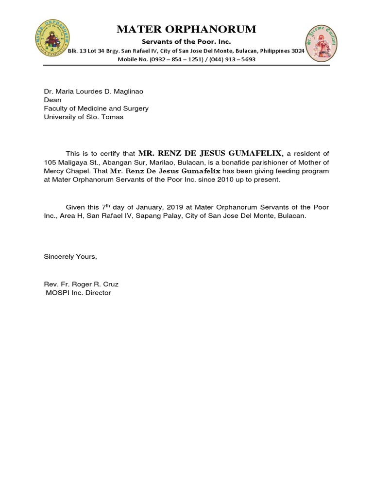 Renz de Jesus Gumafelix Certificate | PDF