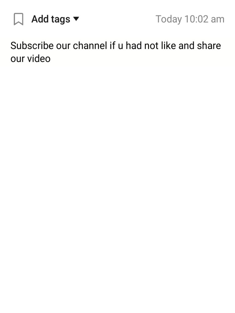 Video Channel Subscription Reminder | PDF