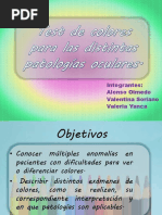 Defectos y Teorías de la Visión Cromática | PDF | Color | Percepción visual
