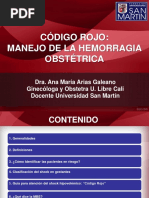 Protocolo Código Rojo en Hemorragia Obstétrica | PDF | Choque ...