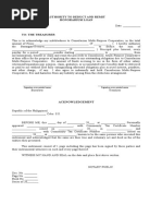 Mr. / MS: Re: Conforme For Contract of Service Agreement | PDF