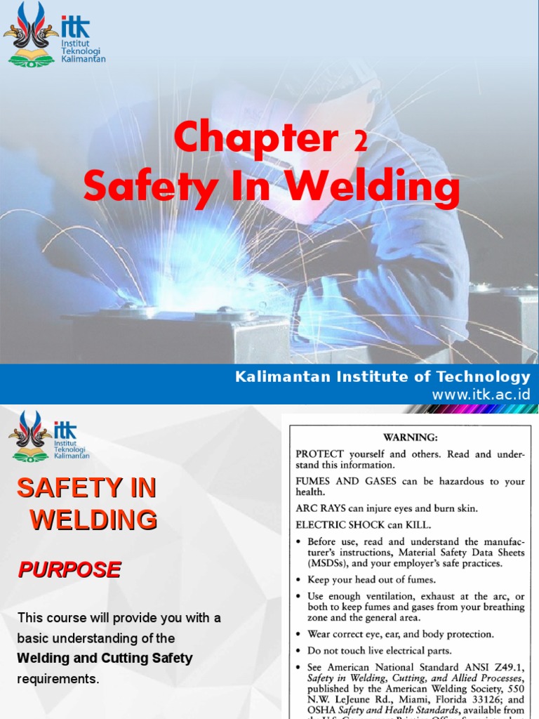 Chapter 2 Safety in Welding - 11 | Download Free PDF | Fires | Burn