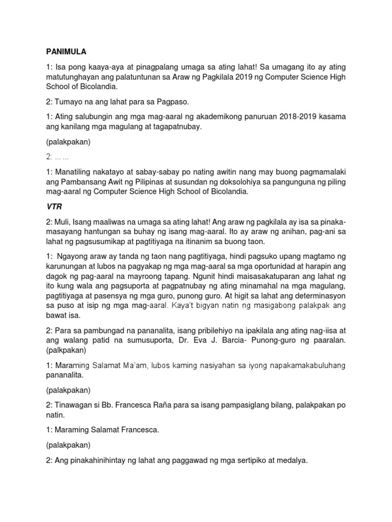 ISKRIP Recognition Day | PDF