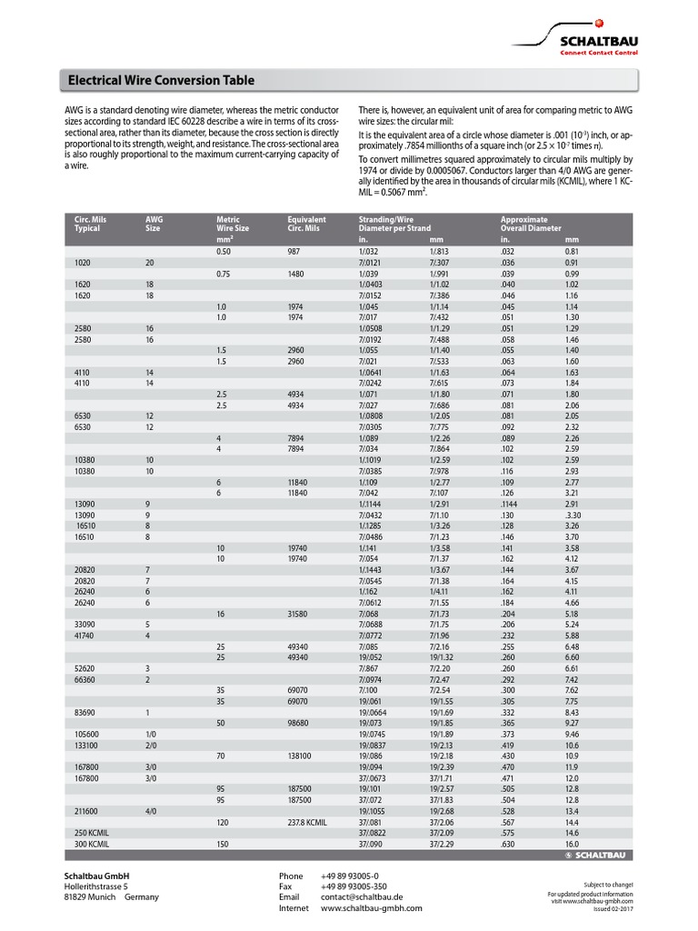 Electric Wire Size | PDF | Wire | Electricity