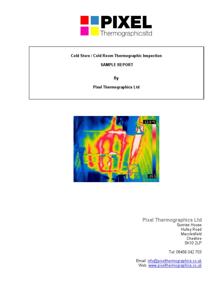Cold Store Insulation Thermal Imaging Survey Sample Report | PDF ...