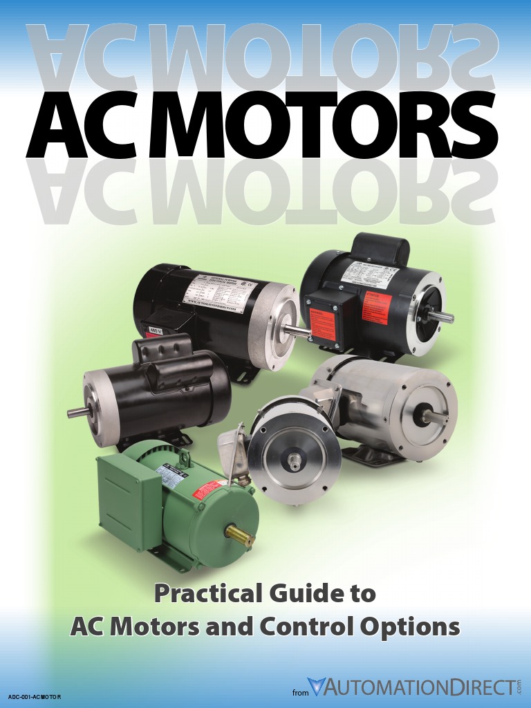 AC Motors and Control Options Ebook | PDF | Electric Motor | Physics