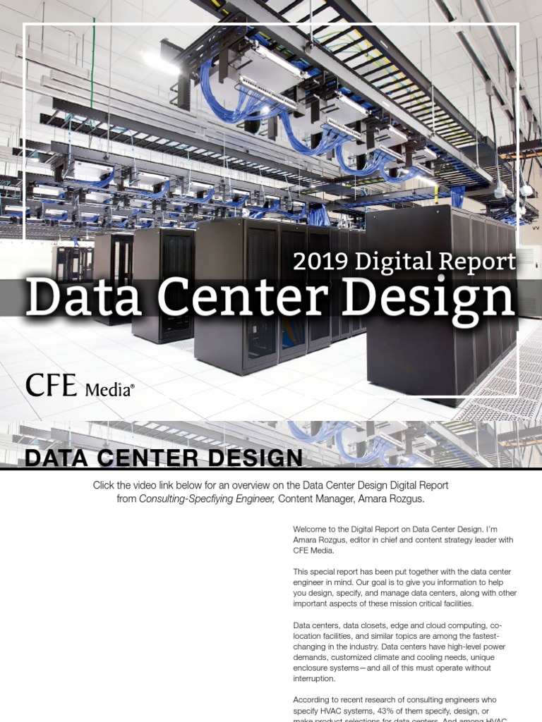 DATA Center Design | PDF | Data Center | Reliability Engineering