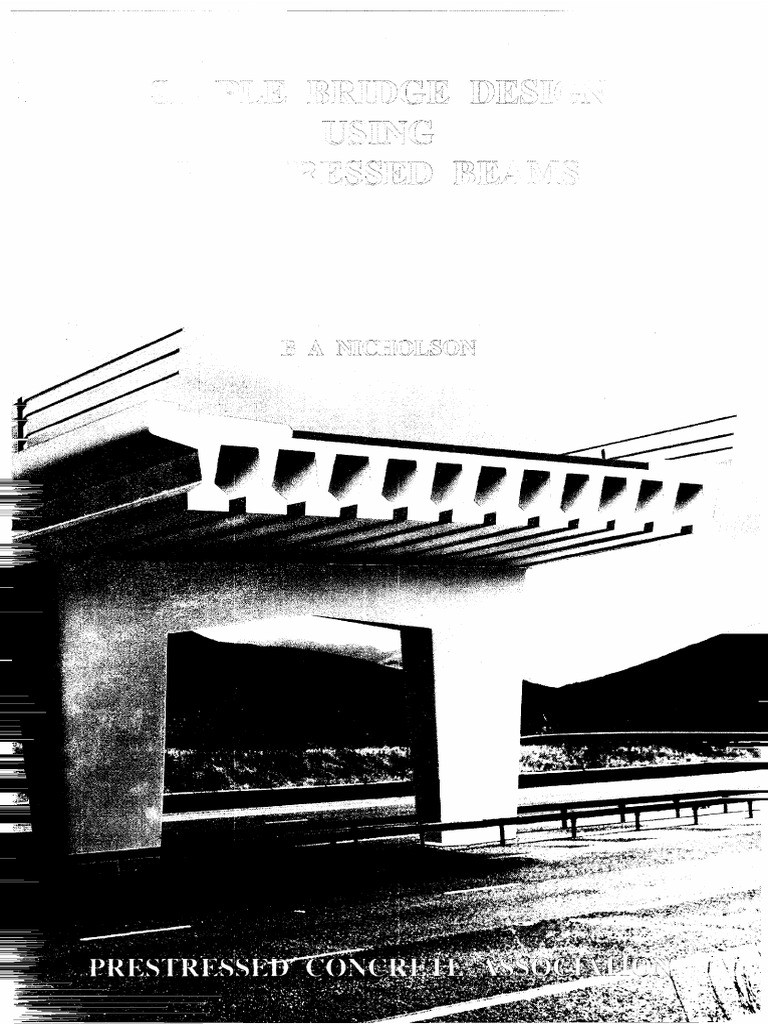 Nicholson - Simple Bridge Design Using Prestressed Beams | PDF
