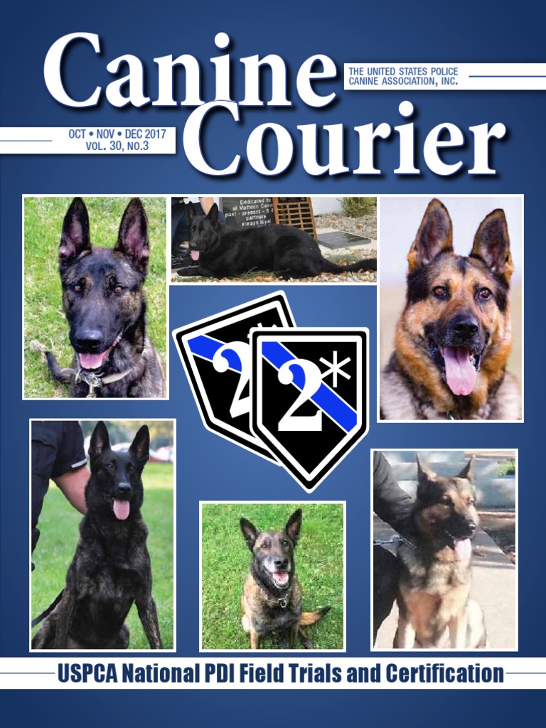 Canine Courier December 2017 | PDF | Police Dog | Criminal Justice