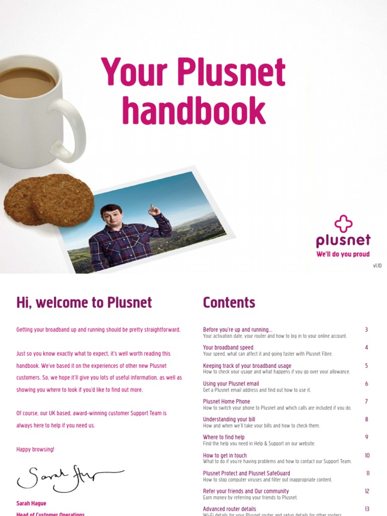 Plusnet Handbook PDF | PDF | Spyware | Invoice