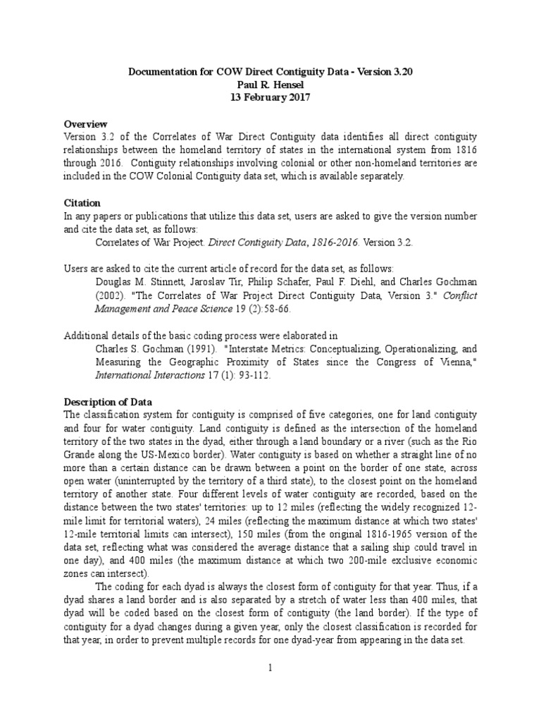 Direct Contiguity Codebook | PDF | Comma Separated Values | Computing