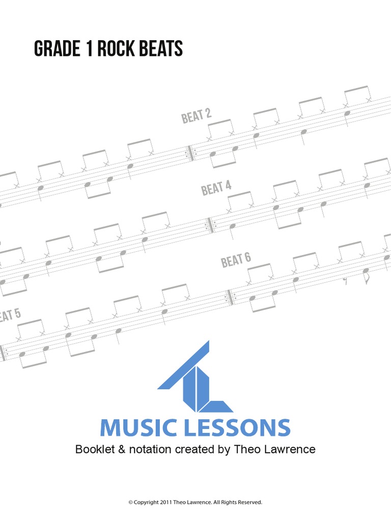 Grade 1 Rock Beats | PDF