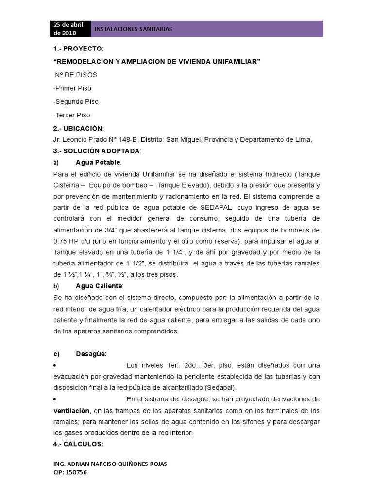 Memoria Iiss | PDF | Materia suave | Agua