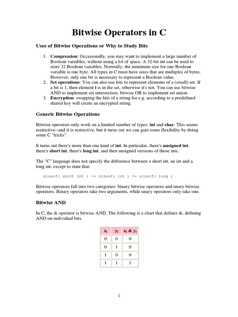 Bits PDF | PDF | Integer (Computer Science) | Encodings