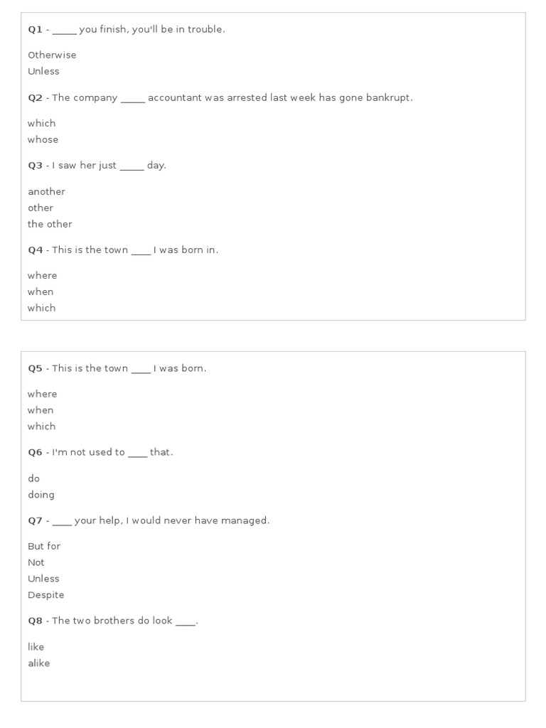 50 Advanced Questions Sense Answers | PDF