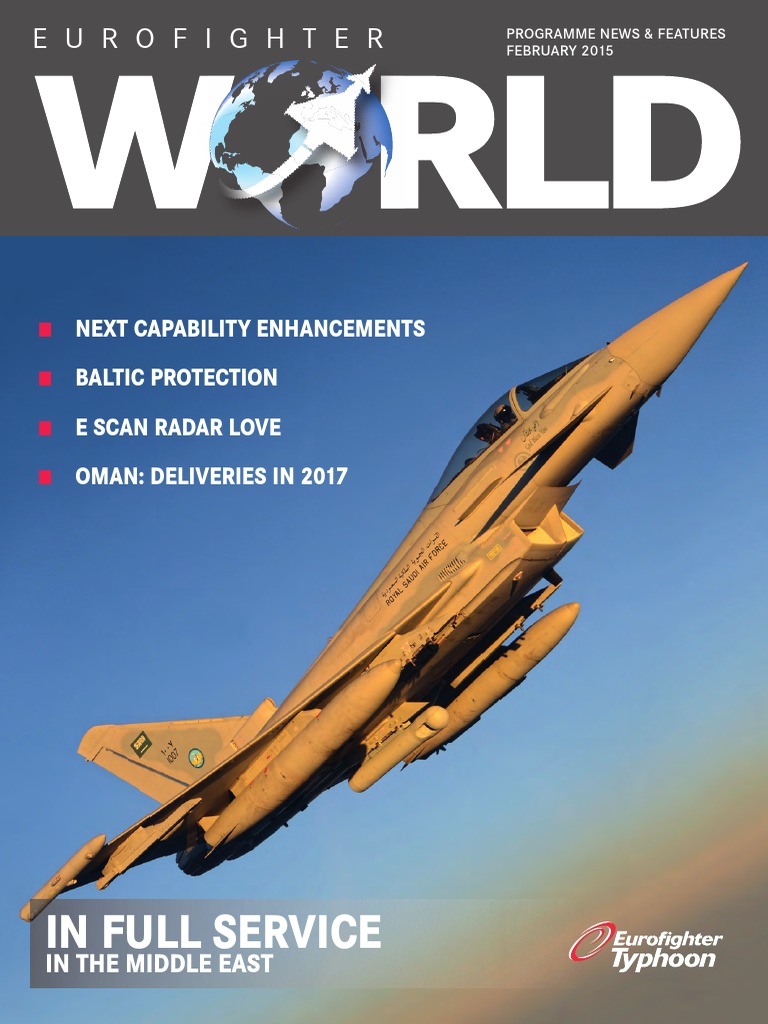 Eurofighter World 2015-02 PDF | PDF | Simulation | Aviation