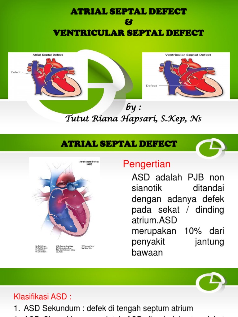 Asd & VSD - PPT Tutut | PDF