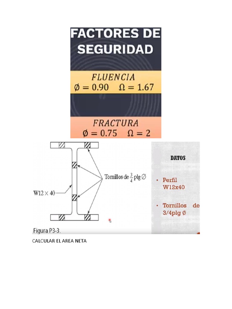 Diseño de Acero Ejercicios | PDF
