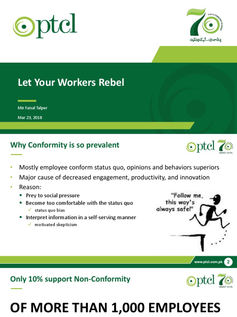 Let Your Workers Rebel | PDF | Conformity | Creativity