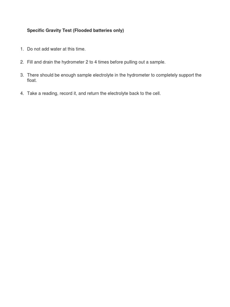 Specific Gravity Test Guide | PDF