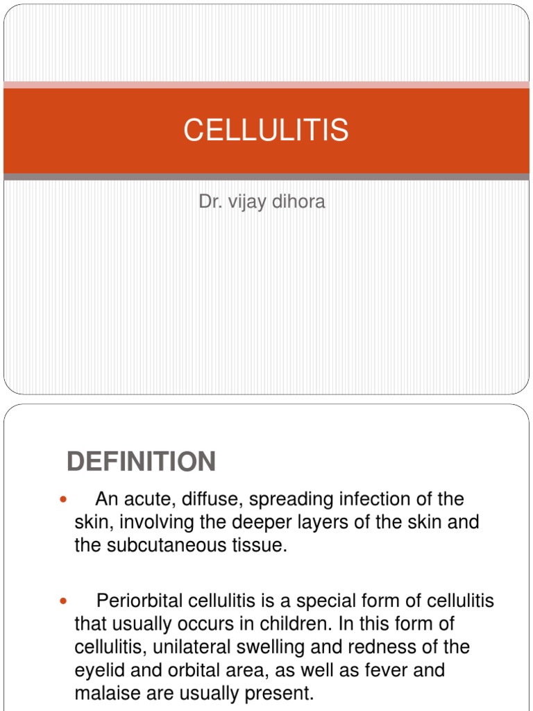 Understanding Cellulitis: Causes and Treatment | PDF | Immunology ...