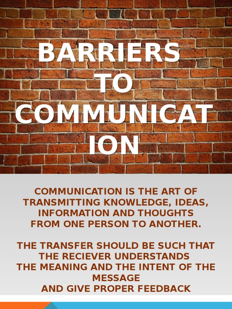 3 Barriers-to-Communication | PDF | Cross Cultural Communication ...