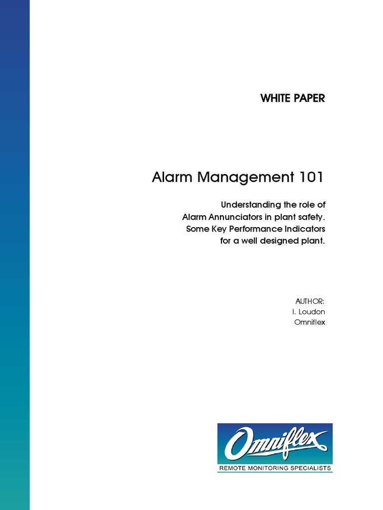 ABB Alarm Management Fingerprint v1 19apr12 | PDF | Safety | Business