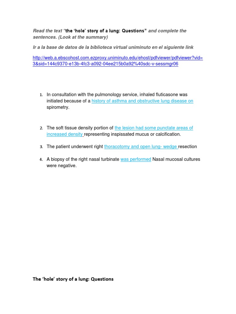 Reading Comprehension | PDF | Kidney Transplantation | Lung