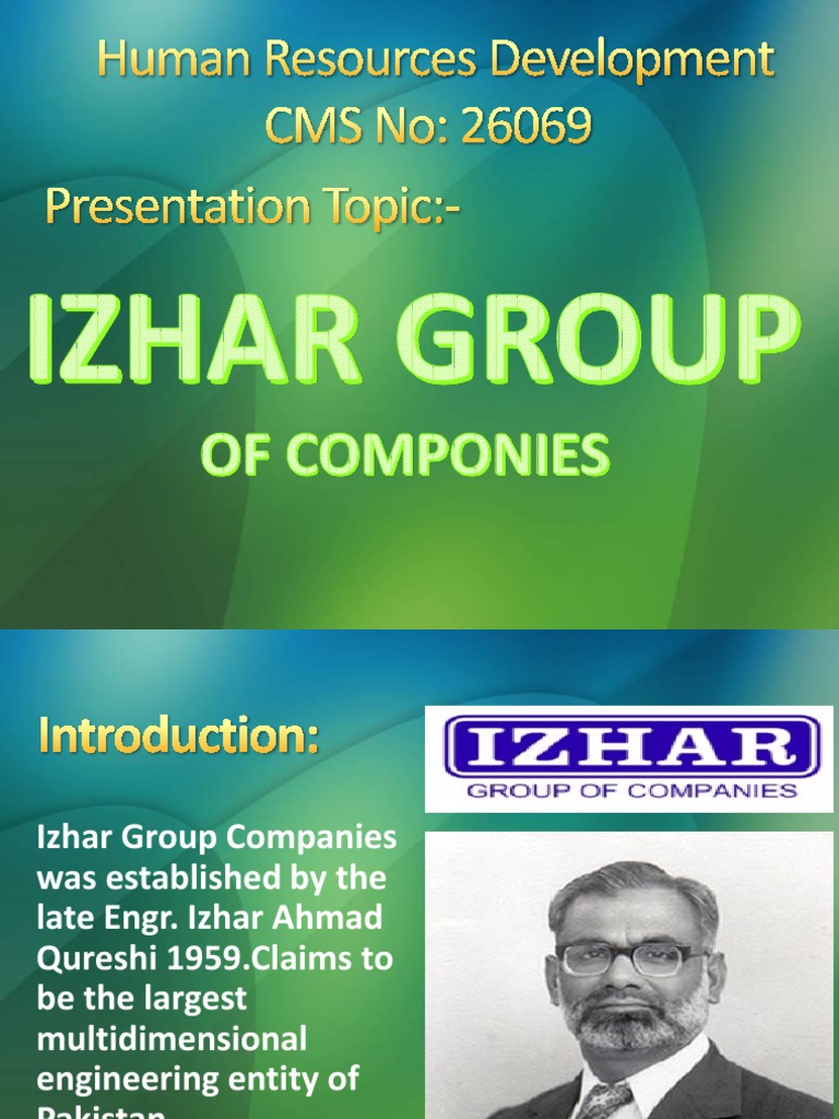 Izhar Group | Download Free PDF | Human Resources | Employment