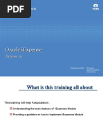 Oracle Expense Module User Guide | PDF